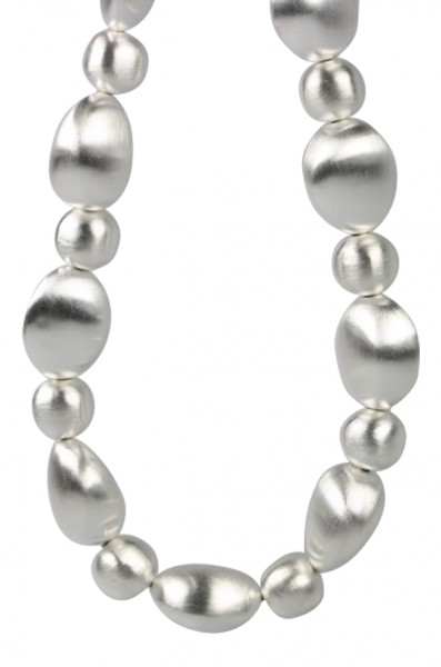 Designer Collier aus Silber