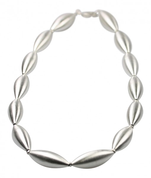 Designer Collier aus Silber